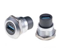 China USB 3.0 Zinc Alloy Round Data Connector Dustproof Audio Data Connection for Industrial Electronics Accessories for sale