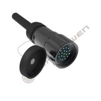 China 19-Pin Socapex Power Extension Cable Copper Electrical Plug Multipin Male Female Connectors for sale