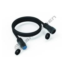 China 19-Pin Socapex Power Extension Cable Copper Electrical Plug Multipin Male Female Connectors for sale