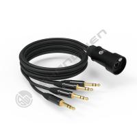 China 4 Channel XLR Male Jack Connector Stereo Plug Audio Extension Cable RJ45 Shielded Network Adapter Cables for sale