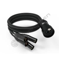 China 4-Channel 3-Pin XLR Adapter Cable with RJ45 Female Converter Xlr 3 Male Pins to Power Application Extension Connector Cable for sale