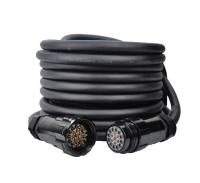 China Custom 19-Pin Socapex Stage Lighting Extension Cable Copper Wire Connector Cord with SOCAPEX Processing for Power Application for sale