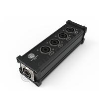 China Power Speaker Junction Distribution Box with Input Output Industrial Electronics Accessories Male Audio Video Connectors for sale