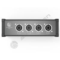 China Power Speaker Junction Distribution Box with Input Output Industrial Electronics Accessories Male Audio Video Connectors for sale