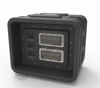 China Stage Light Power Distribution Box 12 Channels 32A 5 Pin Style Waterproof for sale