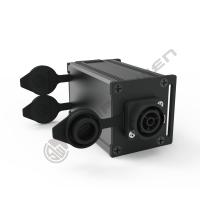China 3MFX-TOP Breakout Box for Outdoor AC Electrical Applications Power Splitter Power Connector TRUE1 Output Powercon Socket for sale