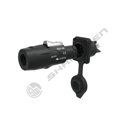 China Waterproof Powercon Female Plug Connector IP65 3 Conductor 20A 250V for sale