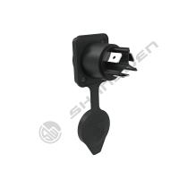 China Electrical Plastic Female Powercon Connector 3 Pin High Current Capacity for sale