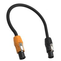 China Outdoor LED Display Waterproof Powerkon Industrial Aviation Plug Socket Input Port for IP65 Triple Core Male Connector for sale