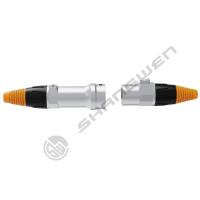 China Outdoor Metal IP65 IP67 Waterproof RJ45 Connector Signal Female Male Ethernet Chassis Fiber Optic Cable Connector Ethernet Plug for sale