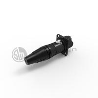 China 5-Pin XLR Female Audio Connector Black Indoor Shell with Gold Contacts for Microphone Audio Cable Plug Mic Connector Socket for sale