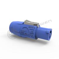 China China Manufacture IP44 Indoor 3-Pin Triple Core Power Connector Socket Durable Flame-retardant 4-Pack AC Powercon Connectors for sale