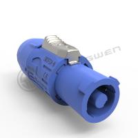 China IP44 Powercon LED Screen Connectors 3-Pin Male Power Connector for Indoor Use  Adapter Compatible Connector for sale