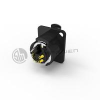 China Female Mini 5-Pin XLR Audio Connector Indoor IP40 Shell for Microphone Audio Cable for sale