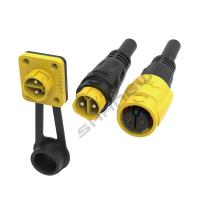 China Industrial 2 Pin Connector Outdoor M19 Female Connector Electrical for sale