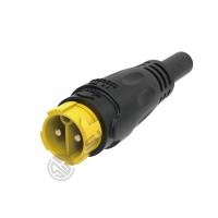 China Industrial 2 Pin Connector Outdoor M19 Female Connector Electrical for sale