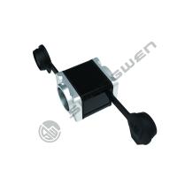 China IP65 Waterproof Female RJ45 Connector Ethernet Network Cat5e Coupler Adapter for Power Connection in Outdoor Environments for sale