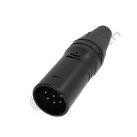China IP40 Protection Class 6-Pin XLR Audio Video Connectors Durable Indoor XLR Connectors for Female Industrial Electronics for sale