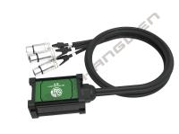 China 4-Channel 3-Pin XLR Audio Snake Cable for Stage Recording Studio Female Male Network Signal Extender Loud Speaker Cable Speakon for sale