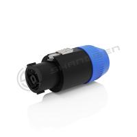 China Custom Screw-type Terminals Latch Lock Cable Round Female Plug 30A 8 Pin Speaker Connector for sale