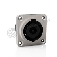 China Quick Lock Rugged Durable 8 Pore 8 Pin Male Socket Chassis Speaker Connector Types for sale