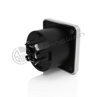 China Quick Lock Rugged Durable 8 Pore 8 Pin Male Socket Chassis Speaker Connector Types for sale