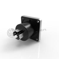 China China Manufacture Square Shape Four Thru Holes Loudspeaker Connector 4 Pins Male Connector for sale