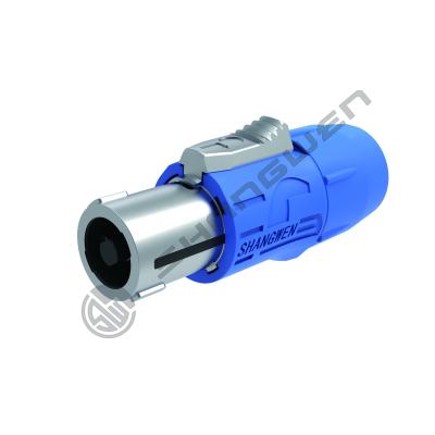 China Female Quick Lock 4 Pin Loudspeaker Connector for Industrial Electronics Accessories for sale