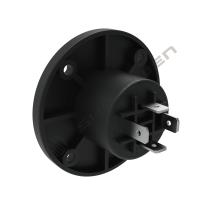 China 4P Circular Connector Metal Male Socket with Square Terminal and Audio Video Female Speaker Jack 4 Pin Loudspeaker Connector for sale