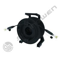 China OM2/OM3/OM4 Fiber Category TPU Armored Jumper LC FC SC ST Multimode Fiber Optic CL3 Network Cable Cores in Black for Your for sale