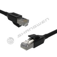 China Cat 7 SFTP Shielded 10Gbps 600MHz Ethernet RJ45 Network 4pair CE UL Multiple Copper 100% Oxygen-free Copper RJ45 Cat7 Cable for sale
