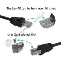 China Cat5E 26awg UTP OEM Network Ethernet Cable  Pure Cooper 4 Pairs RJ45  Bare Copper 4pair CE UL 100% Oxygen-free Copper Cat5e UTP for sale