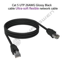 China 24awg 26awg  Utp Cat5 Lan Cable 4 Pairs Cat5e Network Cable Patch Cord Cable for sale