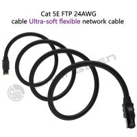 China UTP Cat5e 90degree Angle RJ45 Connector Stranded Network Cable Terminal 8P8C Crystal Head Plug for sale