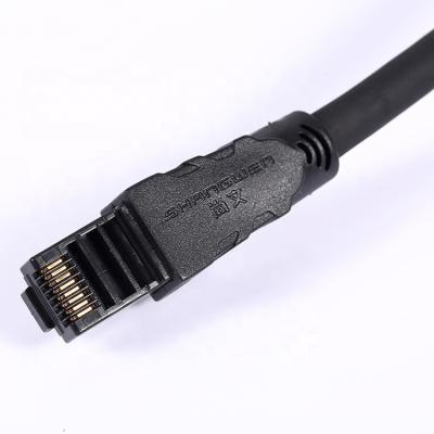 China Cat6a 24awg UTP Cable PVC Jacket 4pair CE UL MultipleTwist 100% Oxygen-free Pure Copper Indoor Blue Black Ethernet Network for sale