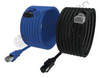 China CE ROHS FTP UTP SFTP Cat7 Rj45 Plug Network Lan Cable 1000ft CAT7 LAN AWG23 S/FTP 100% Copper Orange for sale