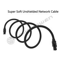 China Cat6a 24awg UTP Cable PVC Jacket 4pair CE UL MultipleTwist 100% Oxygen-free Pure Copper Indoor Blue Black Ethernet Network for sale