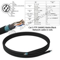 China High Quality FTP Cat5e 24awg LAN Cable Wholesale Communication Patch Cord Cable for Network Cat5E for sale