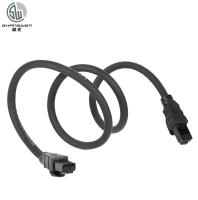 China UTP Shielded CAT6 Network Cable with RJ45 Connectors and 100% Oxygen-free Copper CE UL Certified for sale