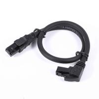 China Customizable Direction 2m Cat6 Utp Right Angle Ethernet Cable for Male to Male Patch Cable in Silvery Grey for sale