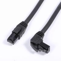 China Customizable Direction 2m Cat6 Utp Right Angle Ethernet Cable for Male to Male Patch Cable in Silvery Grey for sale
