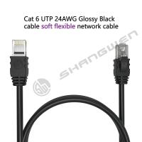 China Cat6 24AWG UTP Cable Patch Cord Copper Cross PVC Jacket 4pair CE UL Multiple Copper Twist 100% Oxygen-free Copper Cat6 for sale