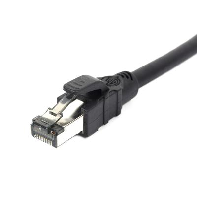 China Black Rj45 CAT6 FTP Ethernet Network Cable Cat 6 Internet Computer Patch Cord Communication Cable for sale