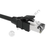 China Black CAT6 FTP 24AWG Ethernet Network Cable 4pair Cross CE UL Multiple Copper Twist 100% Oxygen-free Copper 1m/2M/3M/5M for sale