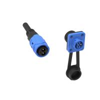 China M19 Series Push-pull Self-locking Connection Industrial 3 Pin Female Male Plug  Power Connector for sale