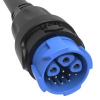 China M19 Series Push-pull Self-locking Connection Industrial 3+9  Pin Female Male Plug  Power Signal Connector for sale