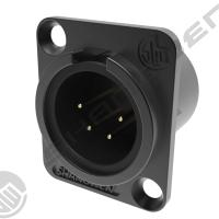 China New IP40 Indoor Audio Video Cable Connector XLR 4 Pin Female Socket with Solder Adapter Male Socket Xlr Connector for sale