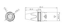 China Outdoor Waterproof 3-Pin XLR Male Audio Connector for Power Applications Factory Supply for sale