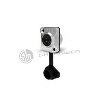 China China Manufacturer Outdoor Waterproof 5 Pins Connector XLR Audio Male Socket 5 Pin Connector XLR Male Socket for sale