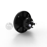 China Four-Pole Round Terminal Loudspeaker Connector Plastic Male Socket Metal Insert Female Speaker Jack 4 Pin Circular Connector for sale